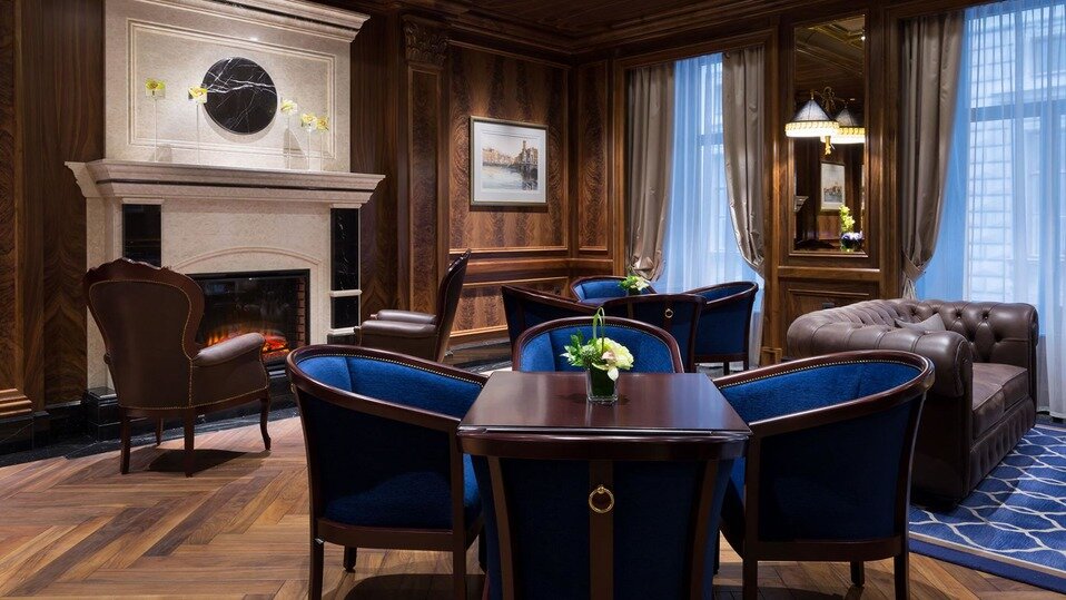 Bar Siniy Most, Saint‑Petersburg, foto