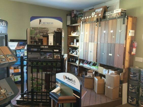 Kereste üretim ve satış şirketleri Moore Lumber & Hardware, Kolarado Eyaleti, foto