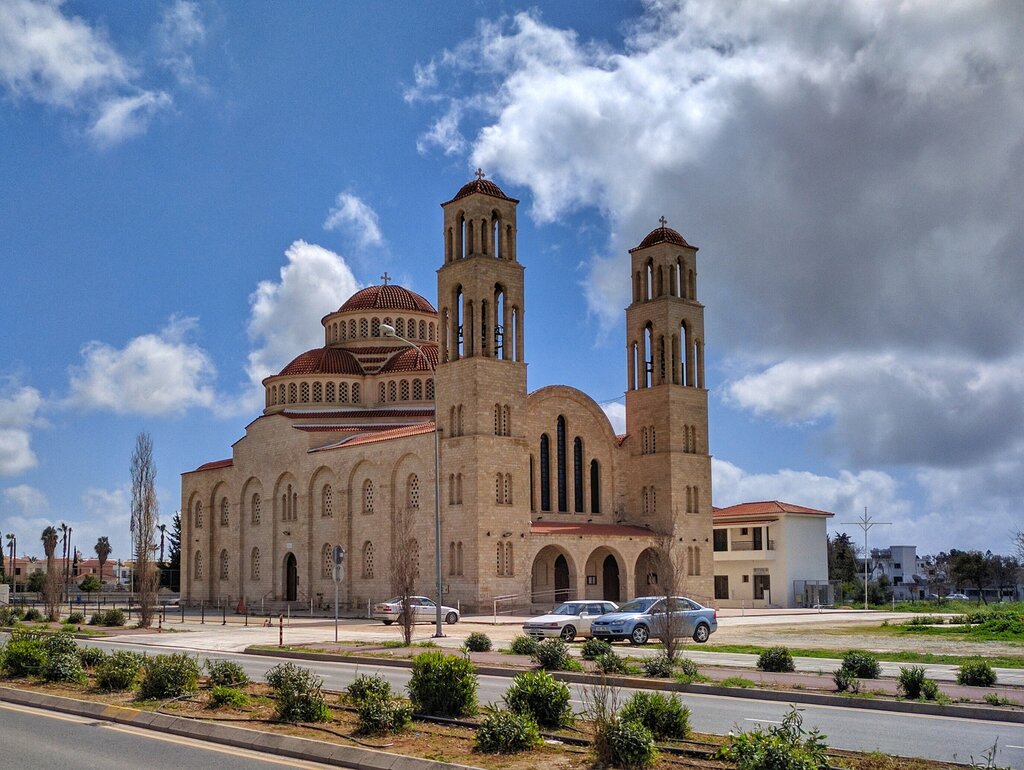 Ortodoks kiliseleri Церковь святых бессребренников, Baf (Paphos), foto