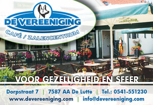 Café & Zalencentrum De Vereeniging (Dorpstraat No:7, De Lutte), eğlence merkezleri  Overijssel'den