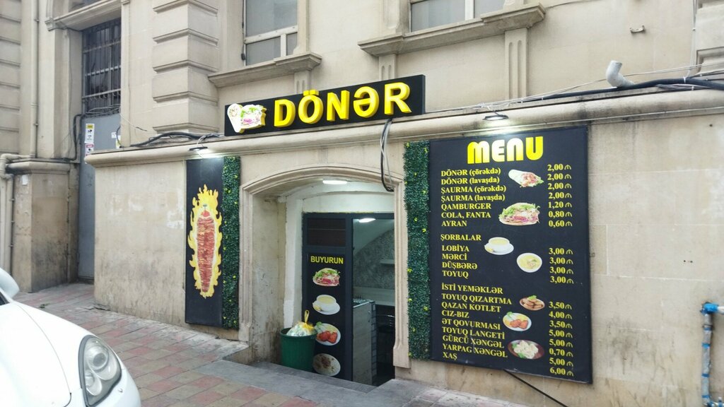 Fast food Dönər, Bakü, foto
