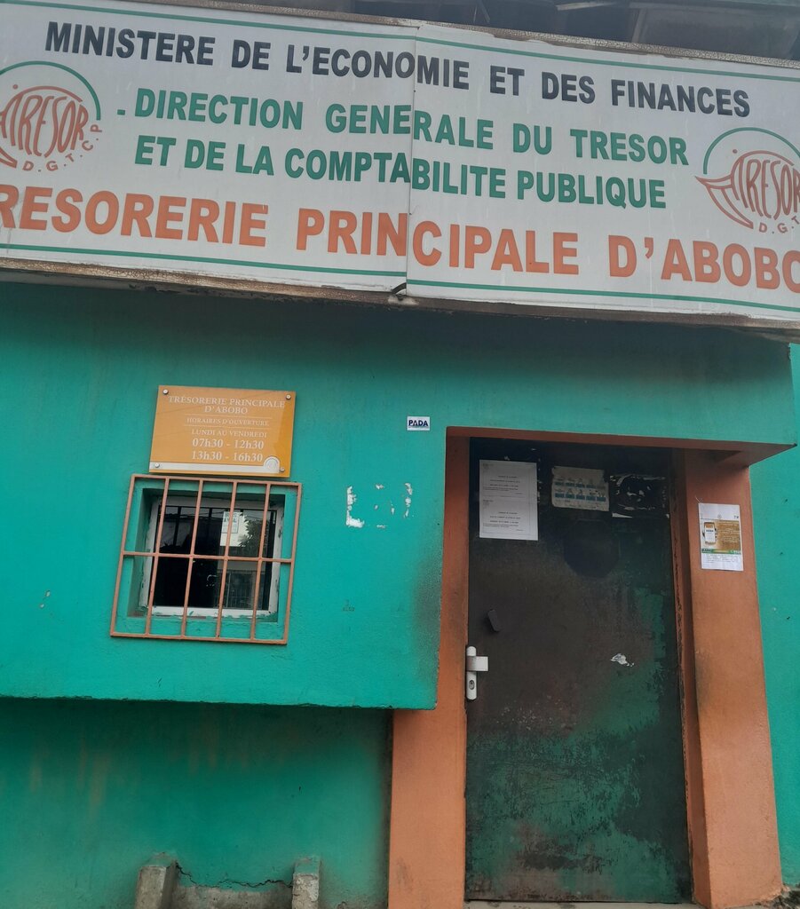 Devlet hazinesi Trésorerie Principale d'Abobo, Abican, foto