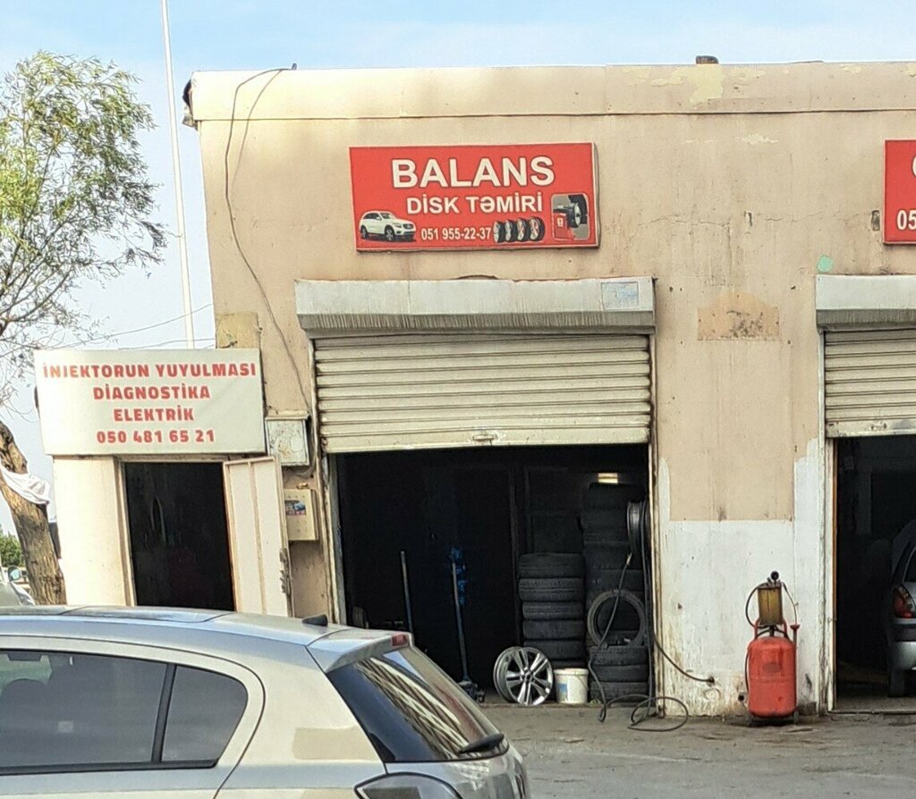 Oto lastik tamiri Balans, Bakü, foto