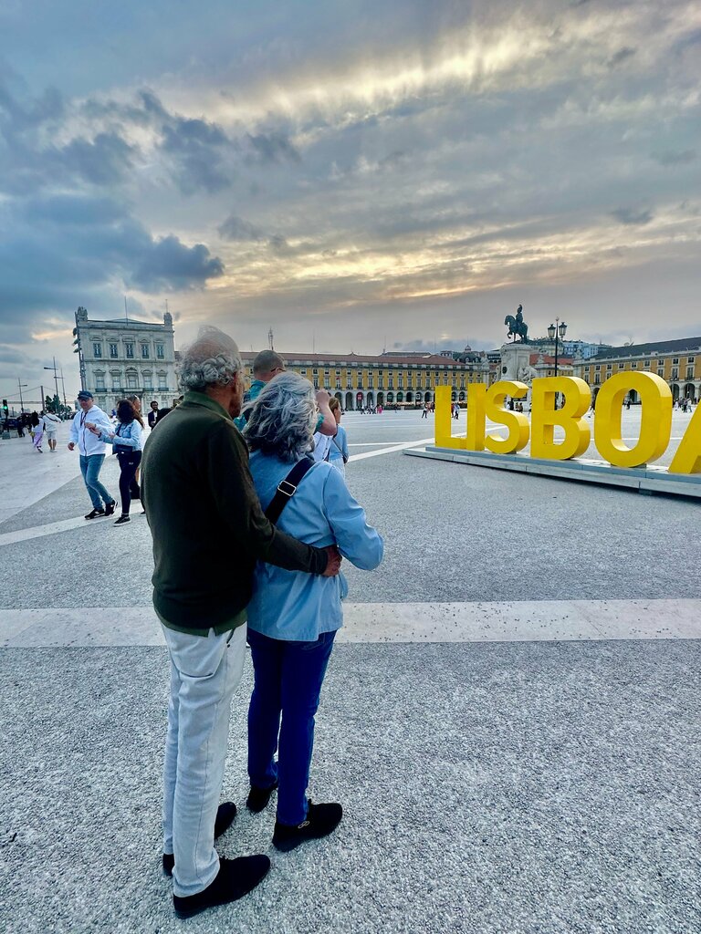Anıt, heykel José I, Lizbon, foto