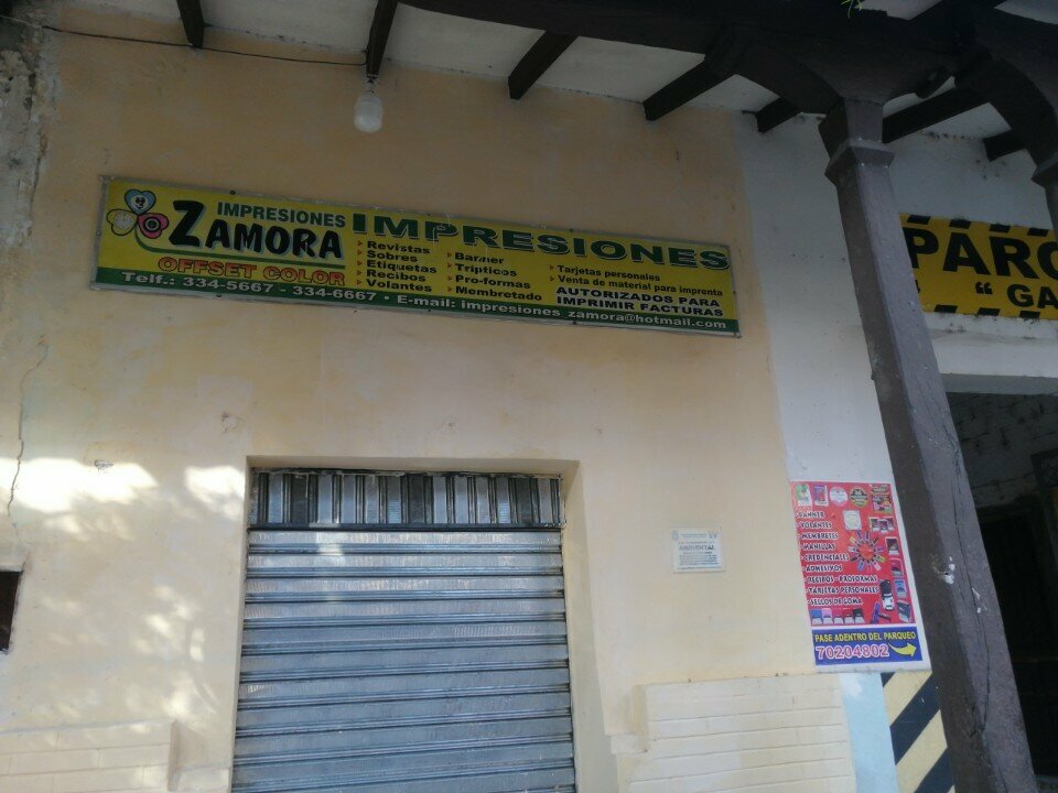 Matbaalar Impresiones Zamora Jr, Santa‑Krus, foto