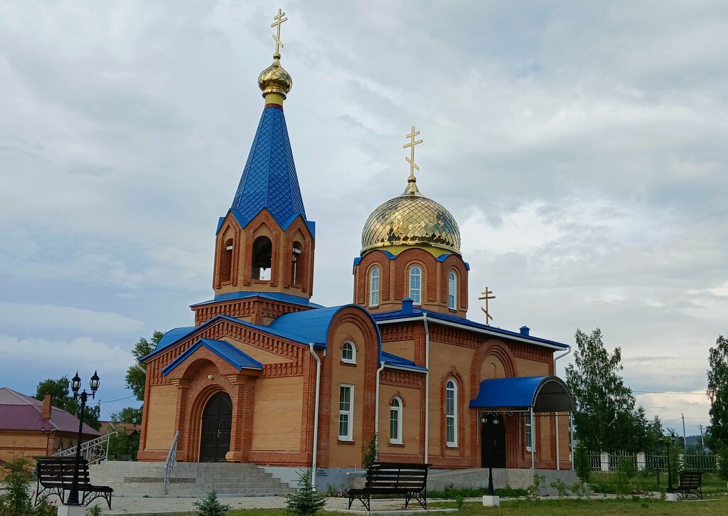 Ortodoks kiliseleri Церковь Богоявления Господня, Hakasya, foto
