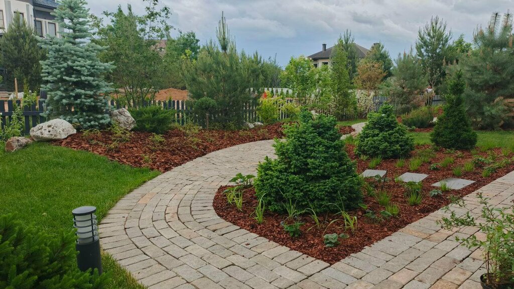 Peyzaj tasarımı Shalfeev Garden - Ландшафтный дизайн и благоустройство, Stupino, foto