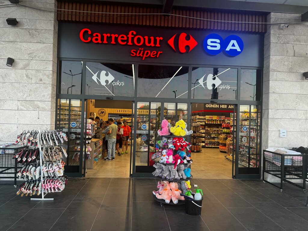 Süpermarket CarrefourSA, İstanbul, foto