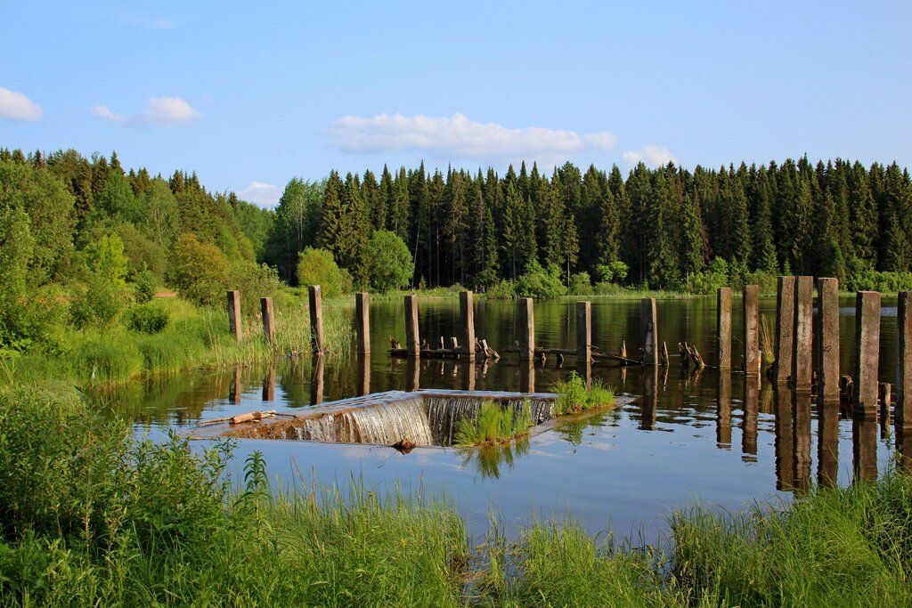 Mühendislik altyapısı Дамба, Kirovskaya oblastı, foto