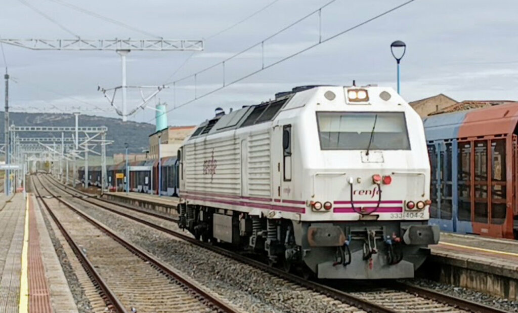 Tren istasyonu Ciudad Rodrigo, Kastilya ve Leon, foto