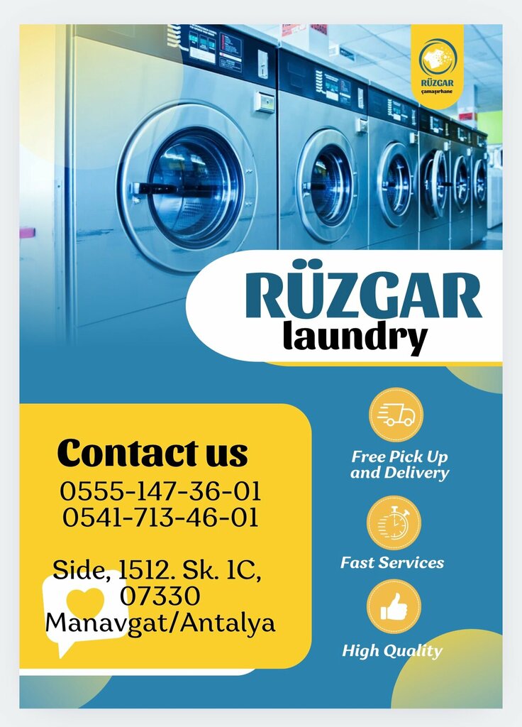 Çamaşırhaneler Rüzgar Çamaşırhane, Manavgat, foto