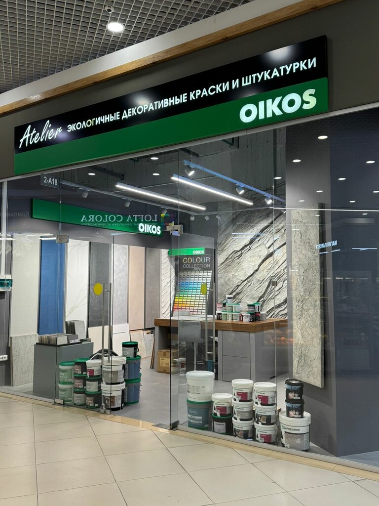 Dekoratif kaplama hizmetleri Oikos, Moskova, foto