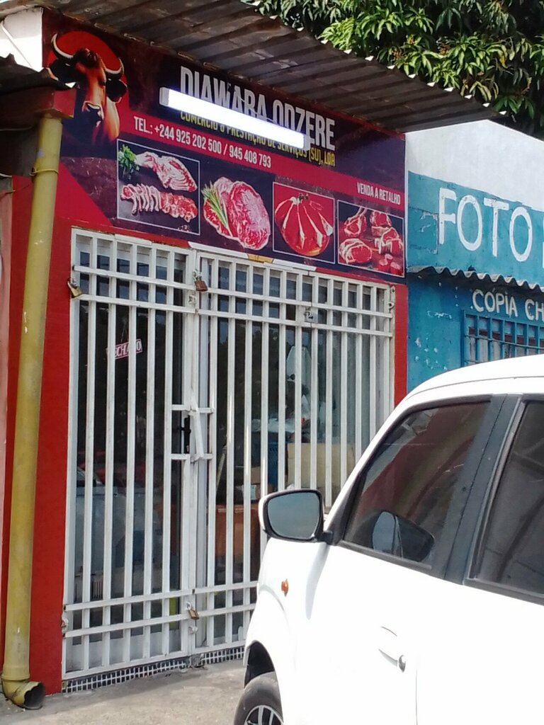 Kasap, şarküteri Diawara, Loanda, foto