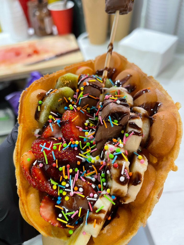 Pasta, şekerleme ve tatlı Вафли и точка, Krasnodar, foto