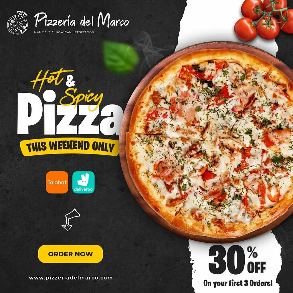 Pizzacılar Pizzeria del Marco, Dubai, foto