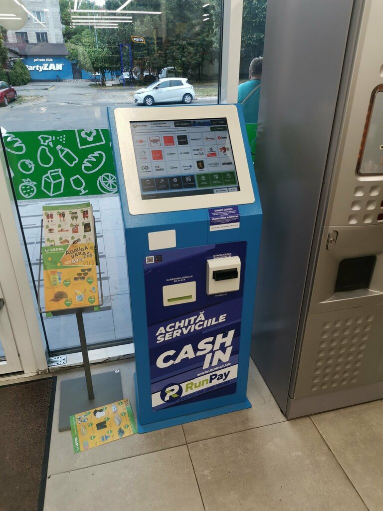 Ödeme terminali RunPay, Kişinev, foto