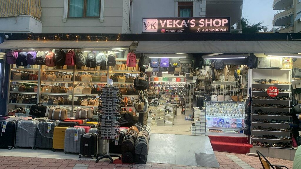 Çanta ve valiz mağazaları Veka bag&shoes Alanya bag shop, Alanya, foto
