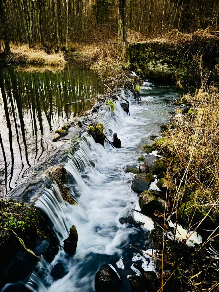 Turistik yerler Водянная мельница, Minskaya oblastı, foto