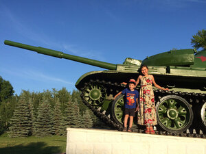 Артиллерийская пушка ЗиС-3 (Republic of Bashkortostan, Tuymazy, Tsentralny park kultury i otdykha), turistik yerler  Tuymazy'dan