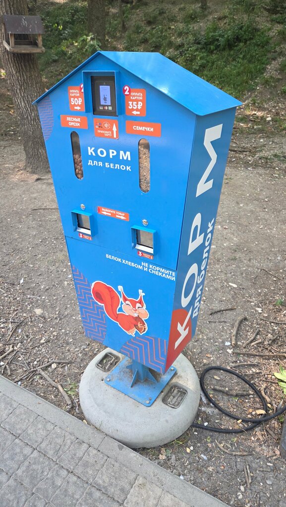 Otomat makinaları firmaları Корм для белок, Essentuky, foto
