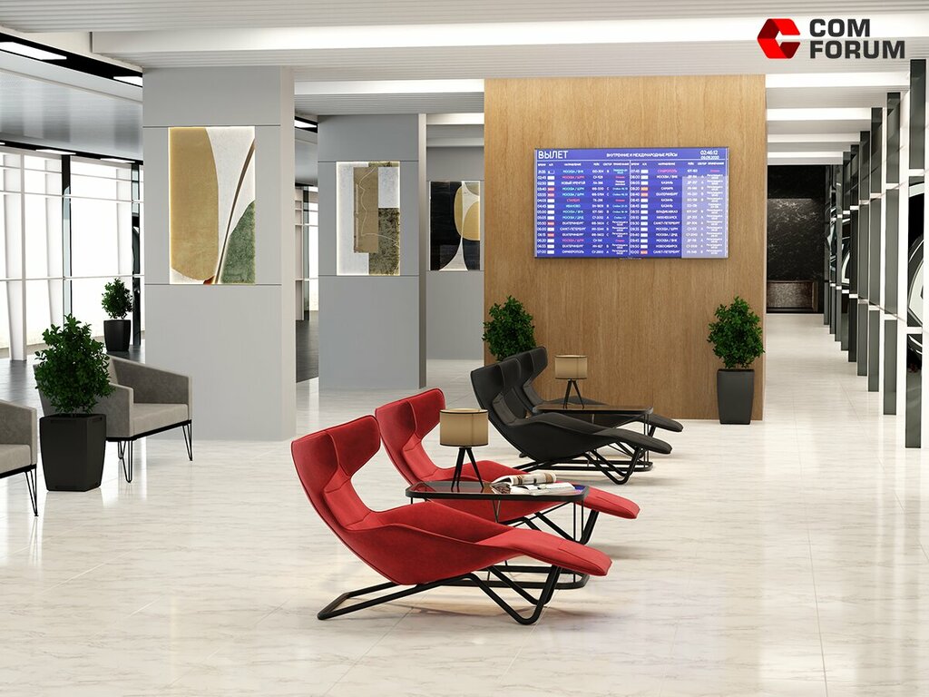 Büro mobilyaları Comforum, Moskova, foto