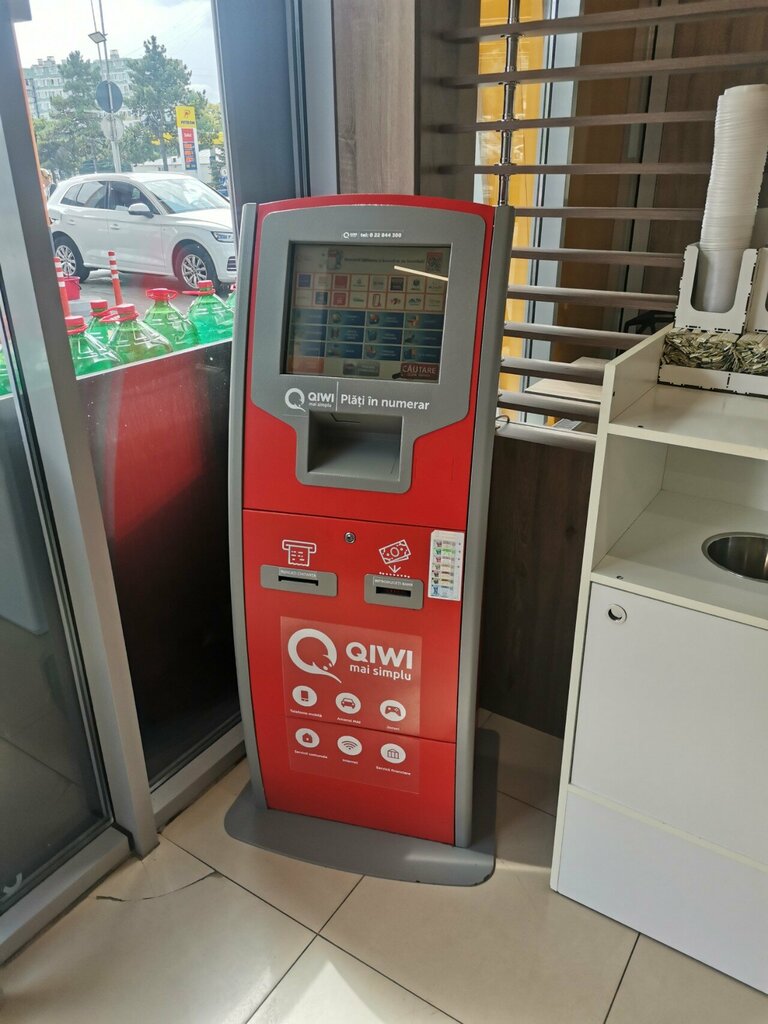 Ödeme terminali Qiwi, Kişinev, foto