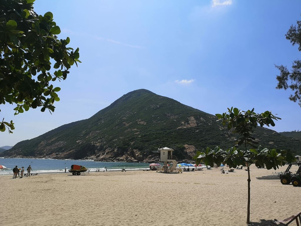 Plaj Shek O Beach, Hong Kong, foto