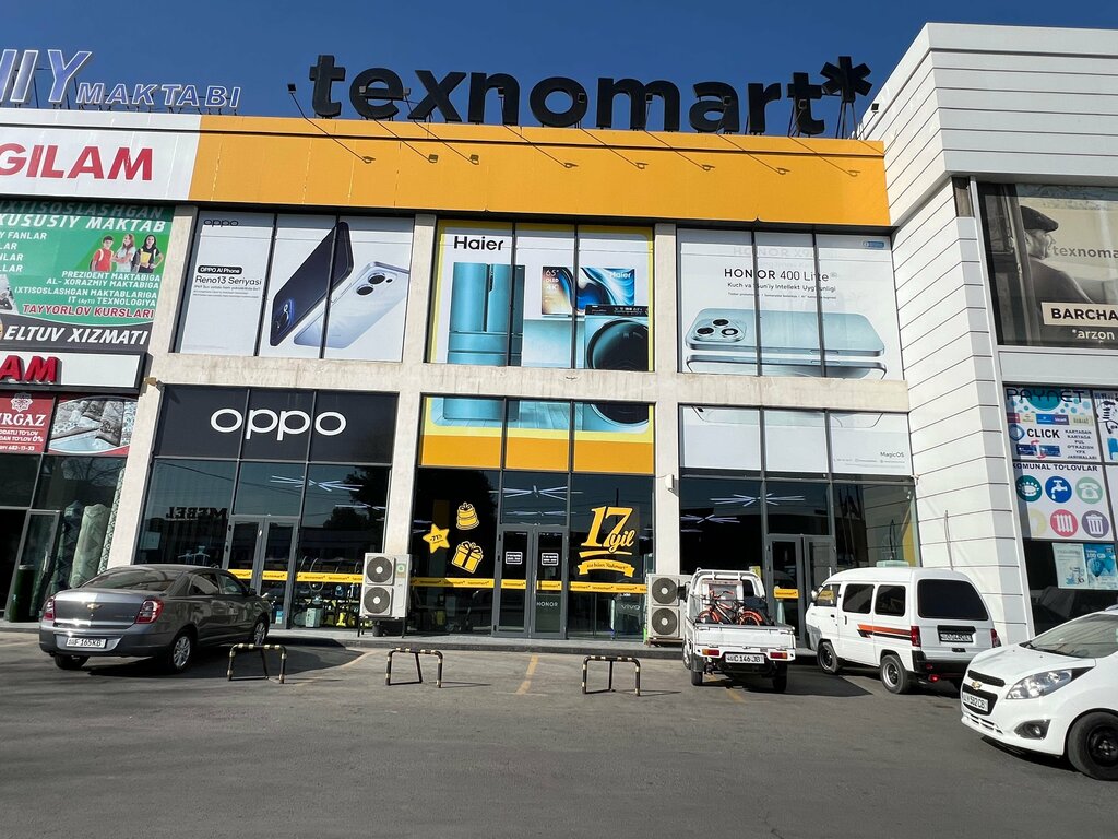 Beyaz eşya mağazaları Texnomart, Fergana eyaleti, foto