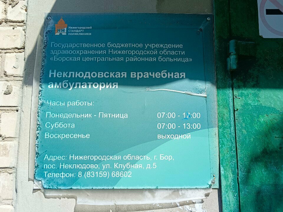 Aşılama noktası Пункт вакцинации в ГБУЗ Но Борская центральная районная больница, Bor, foto