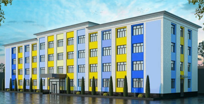 Meslek yüksekokulu Топекс Техникум, Taşkent, foto