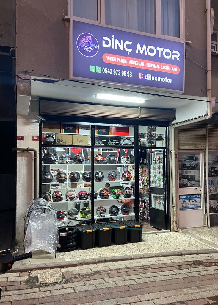 Motosiklet aksesuarları Dinç Motor Yedek Parça Ekipman, İstanbul, foto