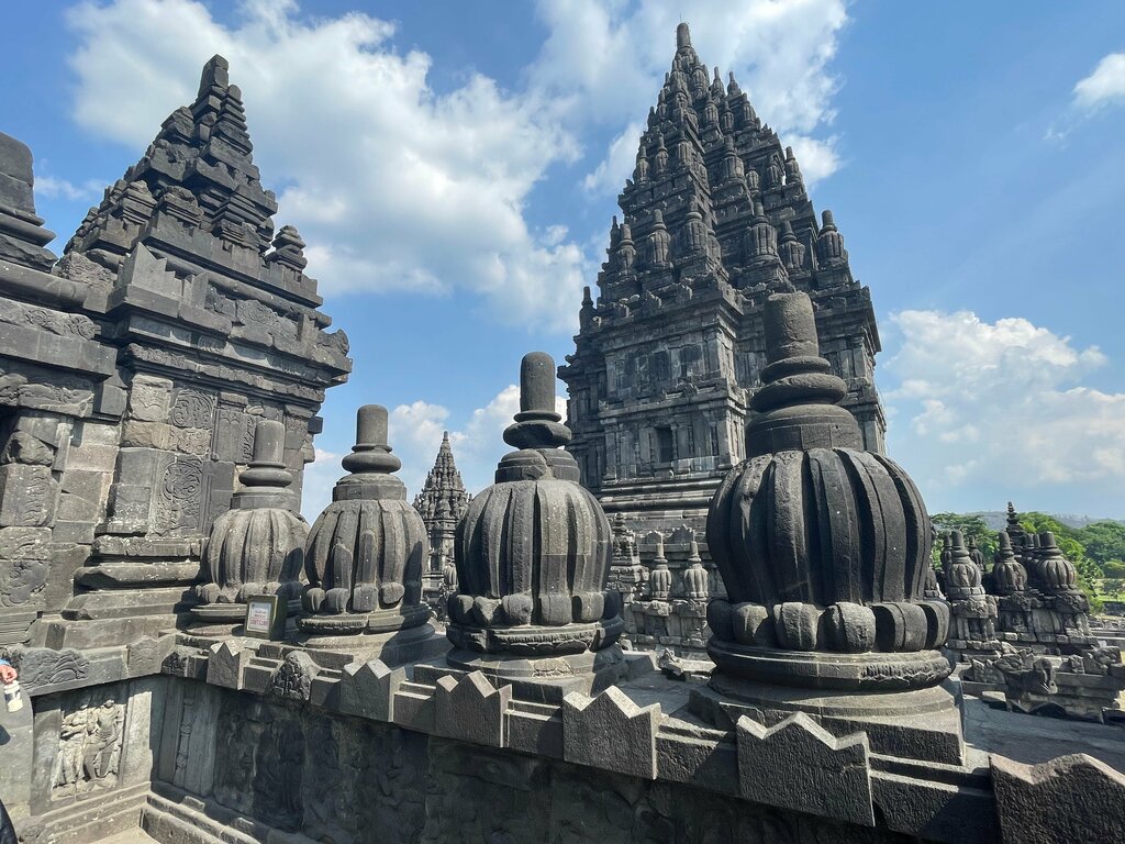Turistik yerler Prambanan, Dünya, foto