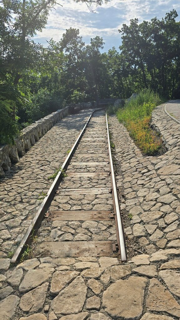 Turistik yerler Участок путей первого Пятигорского трамвая на Провал 1903 года, Pyatigorsk, foto