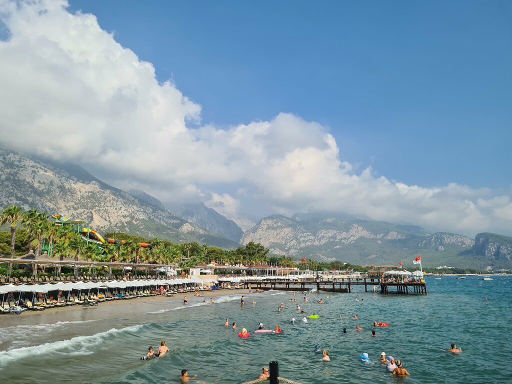 Plaj Crystal Flora Otel Plajı - Nirvana Otel Plajı, Kemer, foto