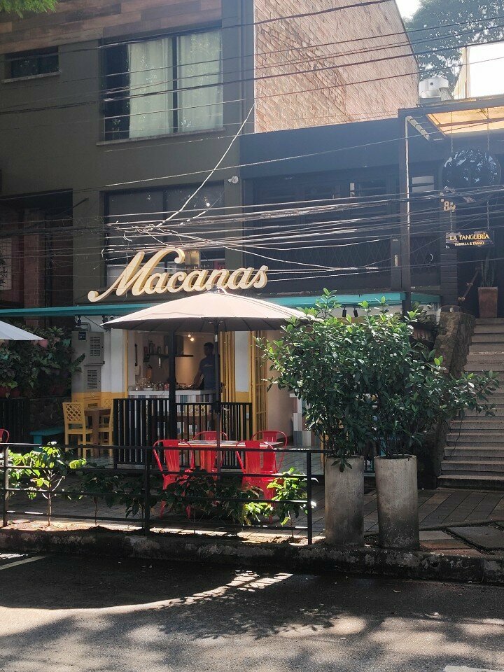 Kahve dükkanları Macanas Medellín, Medellin, foto