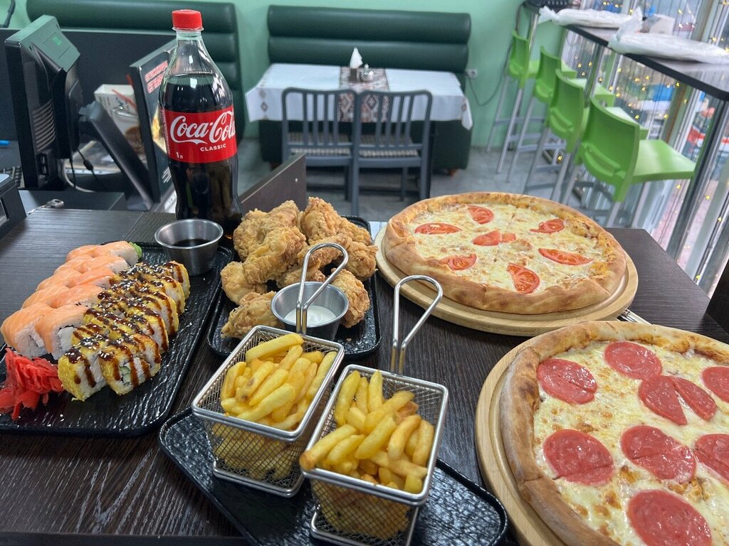 Fast food Chicken Burger Doner, Almatı, foto