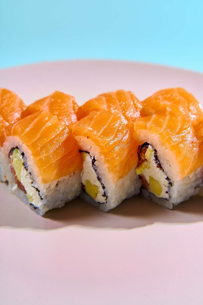 Suşi restoranı Up Sushi, Moskova, foto