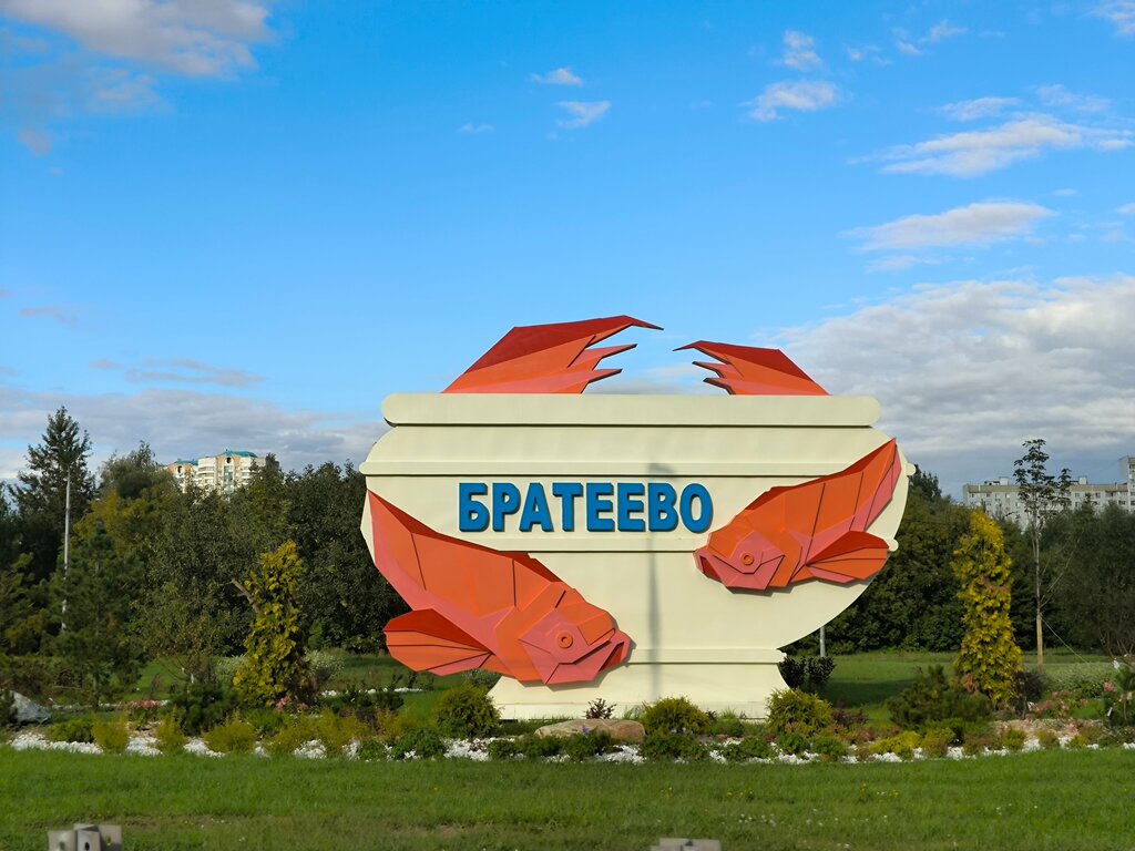 Giriş işareti Братеево, Moskova, foto