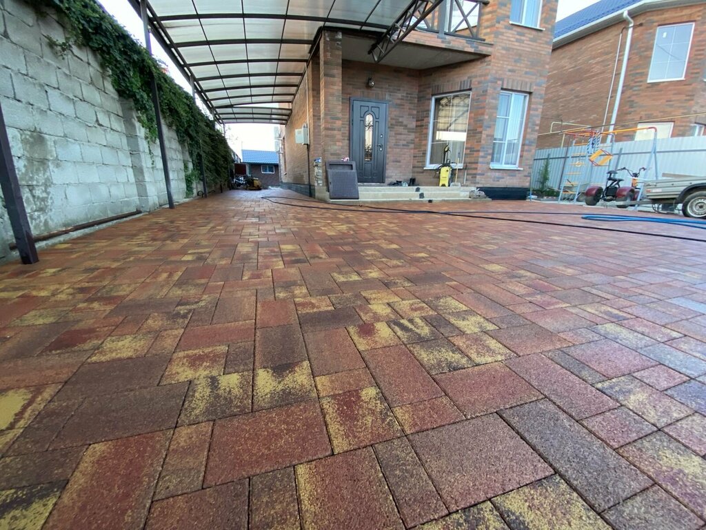 Kaldırım taşları Тротуарная плитка, Krasnodar, foto