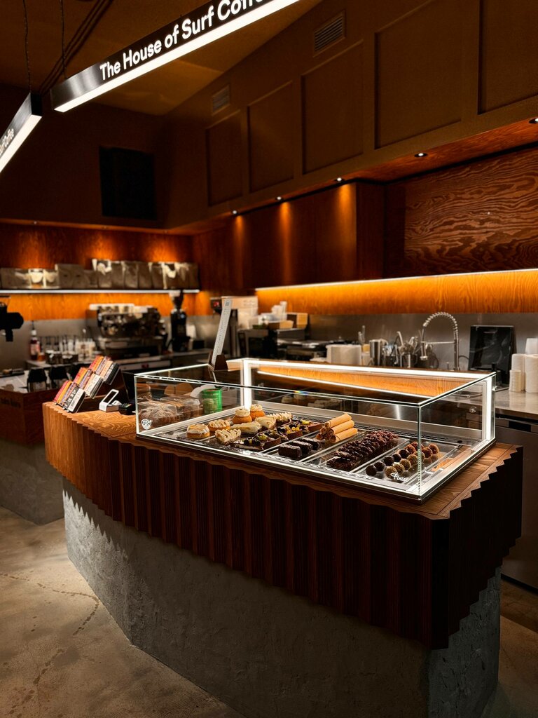 Kahve dükkanları Surf Coffee, Krasnodar, foto