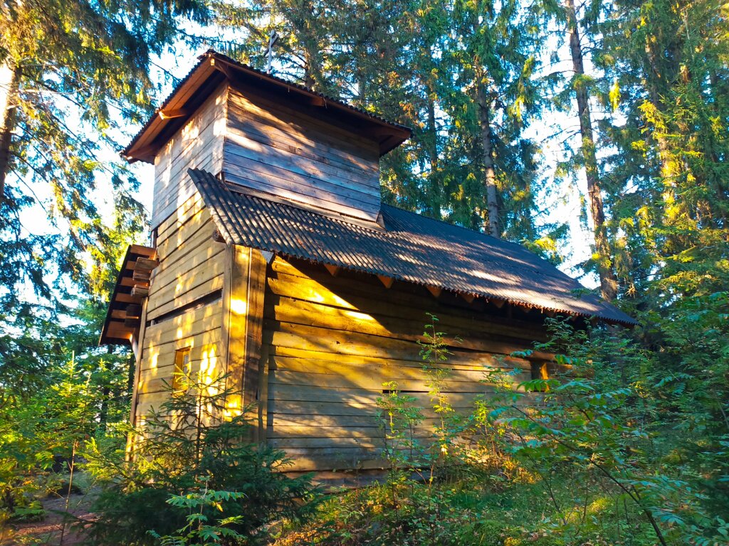 Şapel, haç anıtı St. Nicholas and St. Elijah Chapel, Karelya, foto
