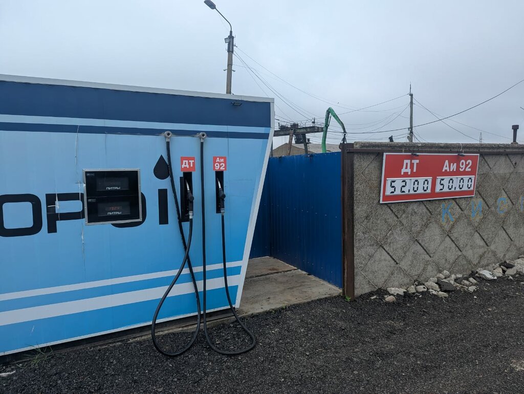Benzin istasyonu Вектор Oil, Brianskaya oblastı, foto