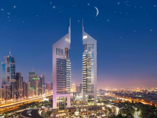 Turistik yerler Emirates Towers, Dubai, foto