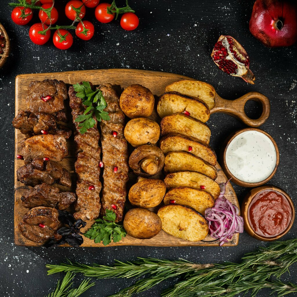 Hazır yemek teslim servisleri Armyanskiy-shashlik, Voronej, foto