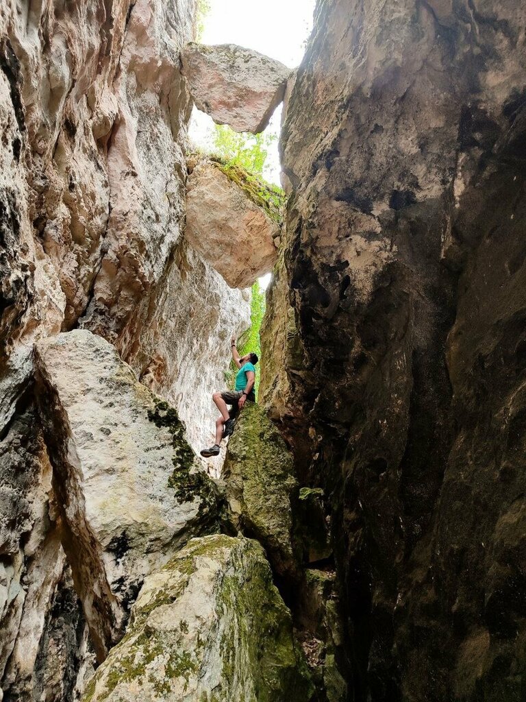 Turistik yerler Алимово ущелье, Kırım Cumhuriyeti, foto