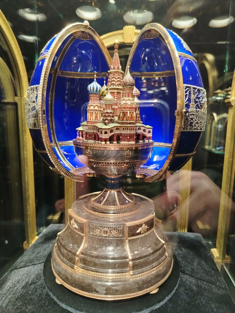 Müzeler ve sanat galerileri Museum of easter eggs by A. G. Ananov, Saint‑Petersburg, foto