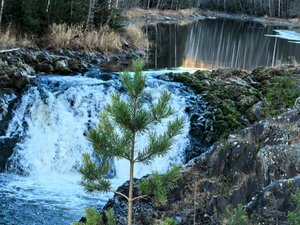 Şelale Waterfall, Petrozavodsk, foto