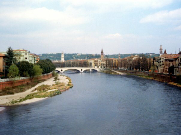 Turistik yerler Ponte di Castelvecchio, Verona, foto