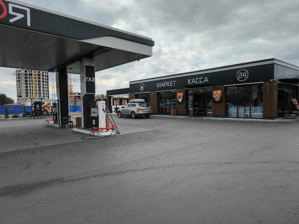 Otogaz dolum istasyonu Троя, Vladikavkaz, foto