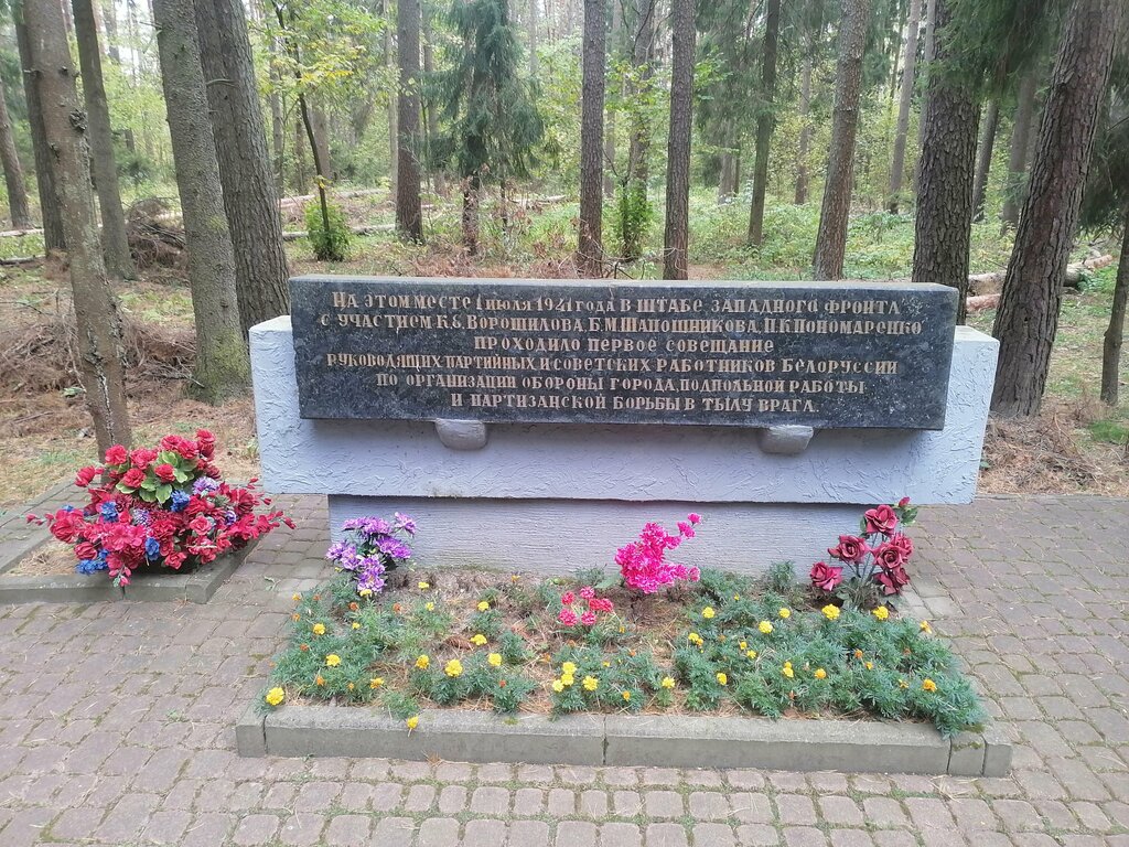 Anıt, heykel Мемориальный комплекс Землянка, Moguilev, foto